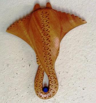 Wooden Stingray - Island Craft Ltd Since 1942